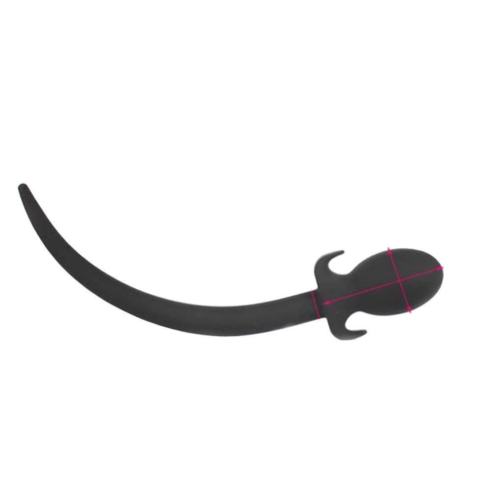 8" Dog Tail Silicone Plug